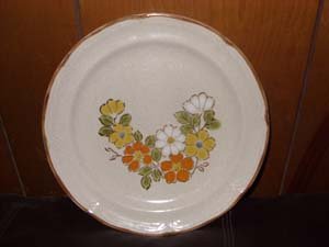 Spring Garden Hearthside Baroque China Dinner Plate Stoneware