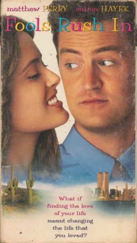 Fools Rush In (VHS Movie) Matthew Perry, Slema Hayak
