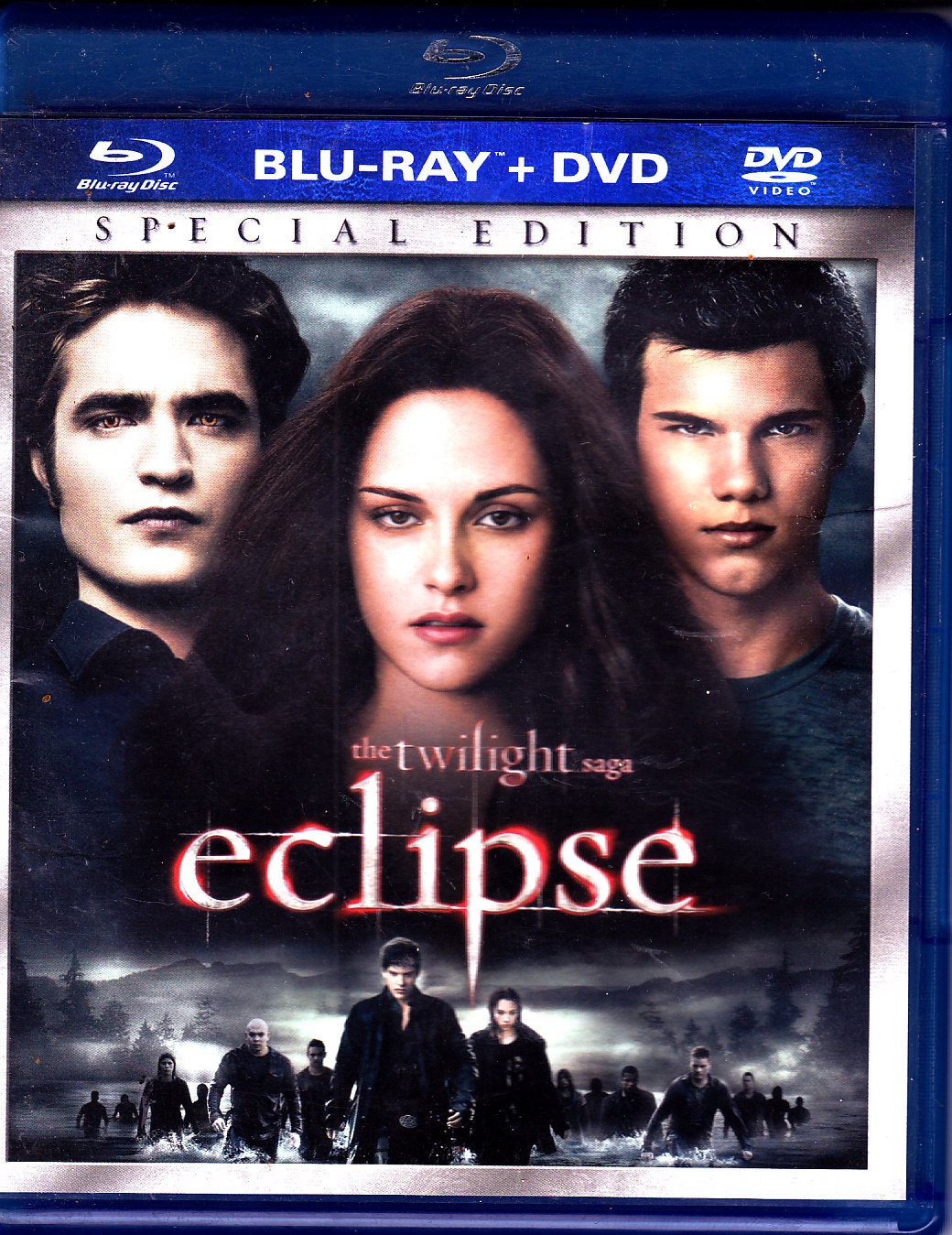 The Twilight Saga - Eclipse Blu-ray/DVD, 2010 - COMPLETE * combined ...
