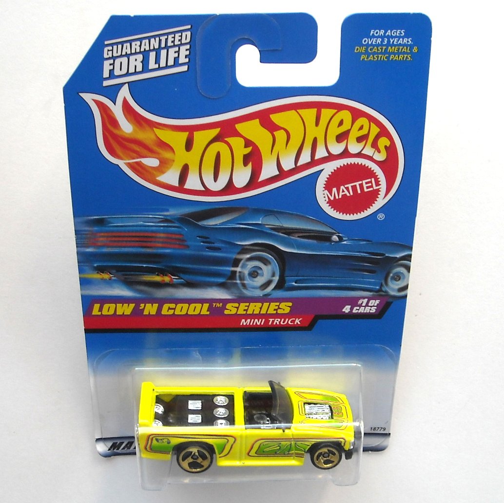 Hot Wheels Mini Truck Low N Cool Series Collector No 697 Diecast 1997