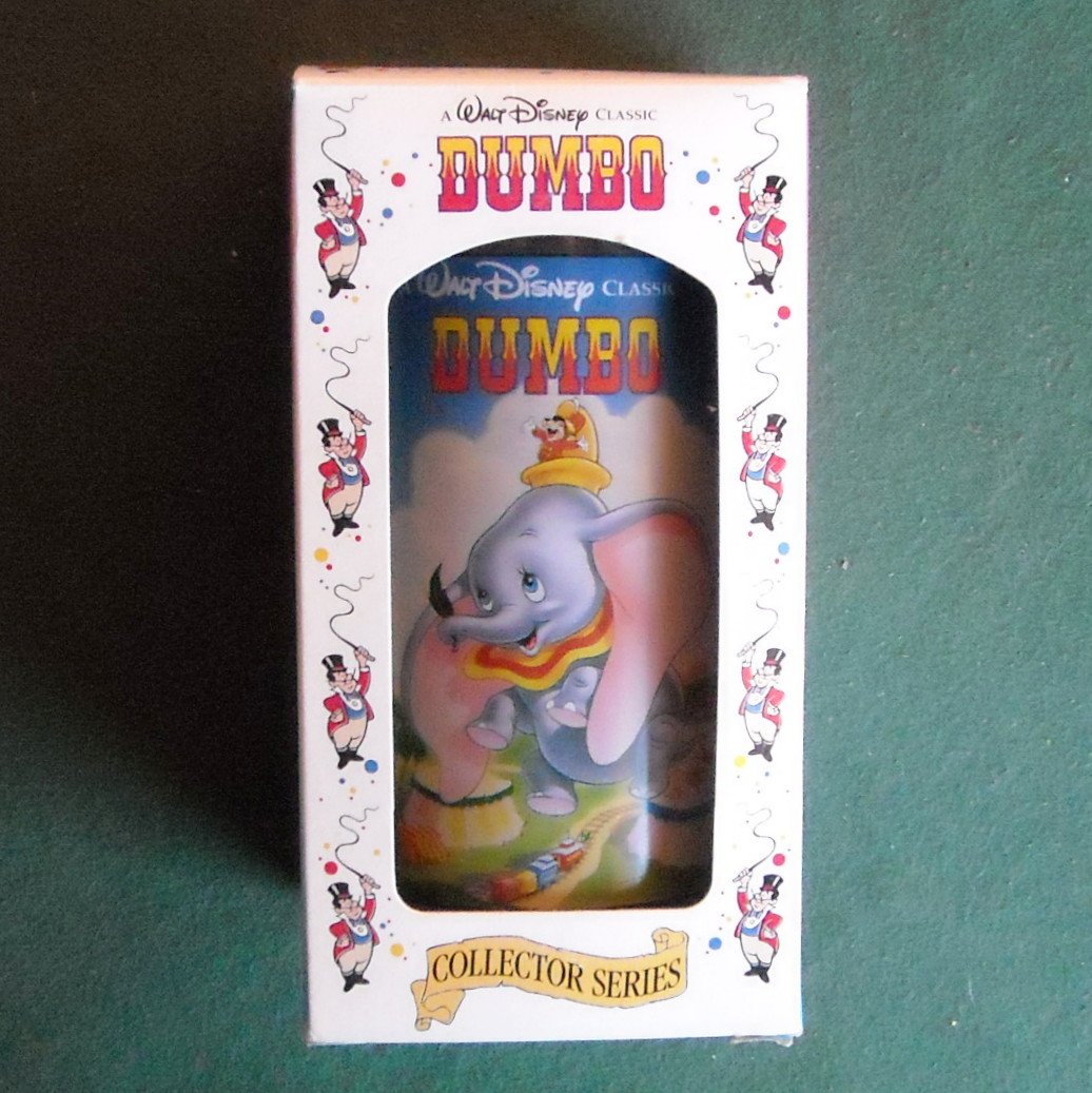 Dumbo Disney Classic Coca Cola Burger King Plastic Tumbler 1994