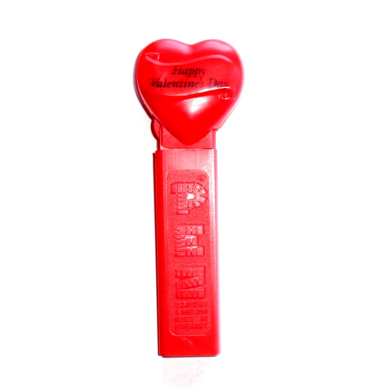 Original Happy Valentines Day Heart Red Color Pez Dispenser