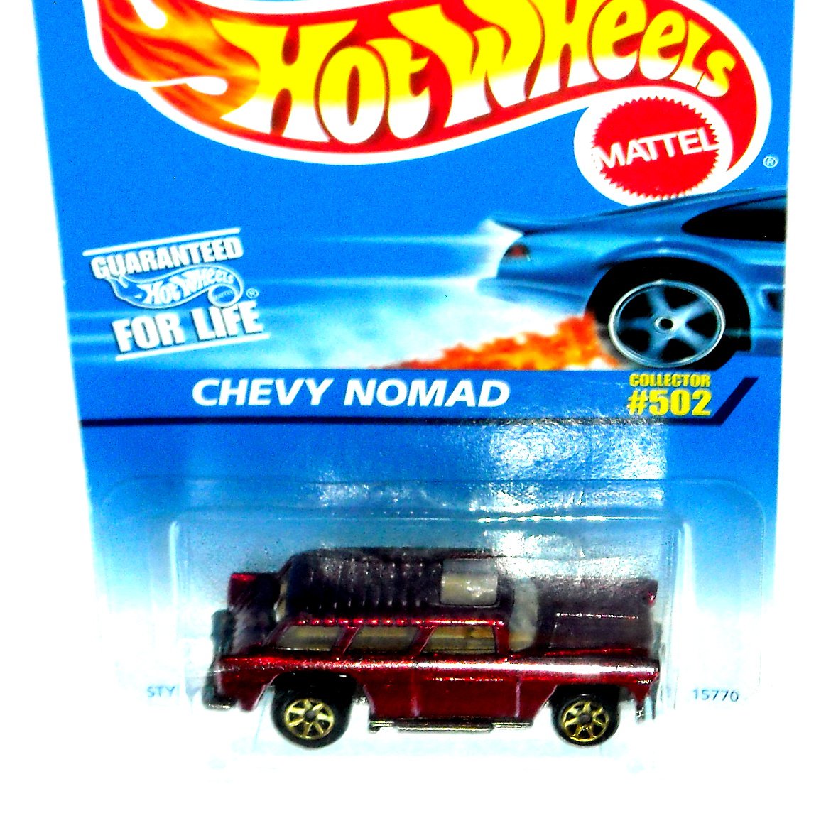 Chevy Nomad Red 502 Hot Wheels Diecast 1995