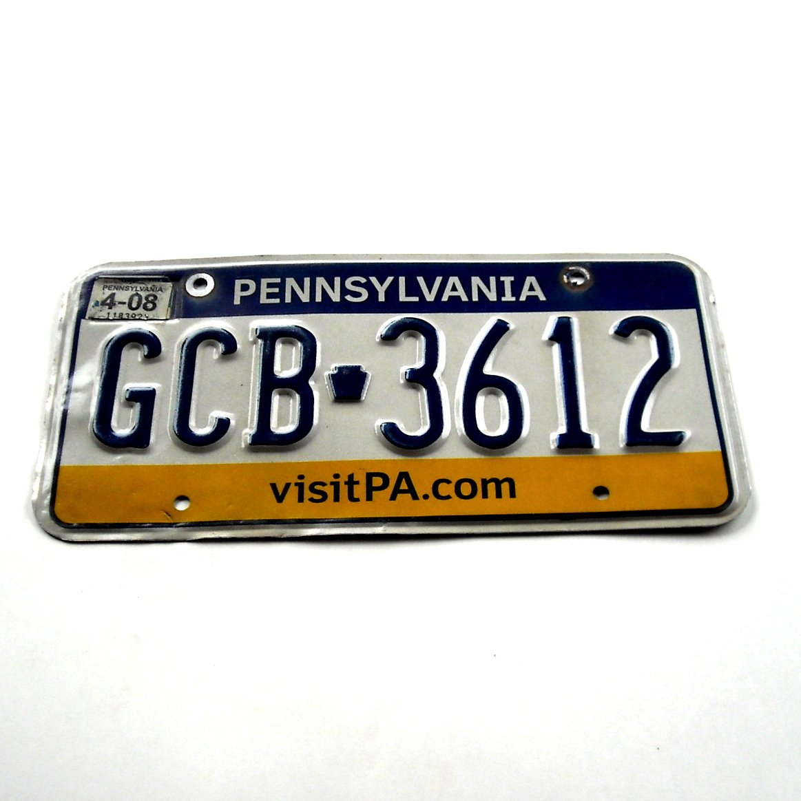 Pennsylvania State VisitPA Authentic License Plate