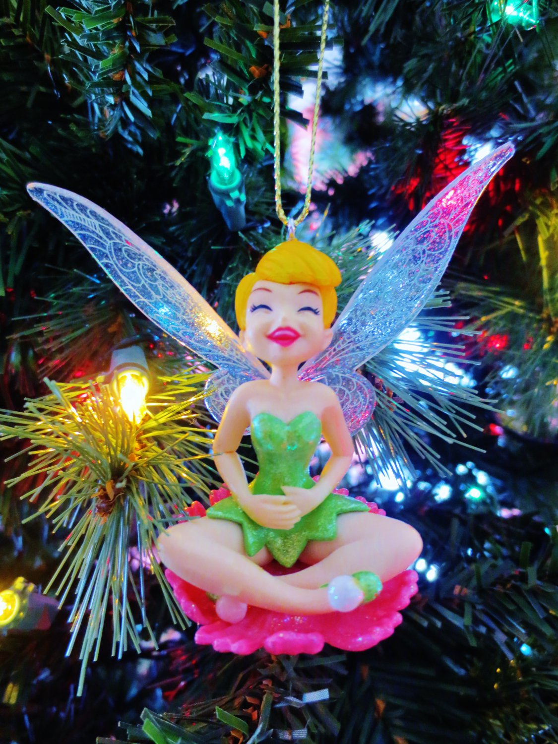 Custom Disney Tinkerbell/Tinker Bell Fairy Ornament G-877