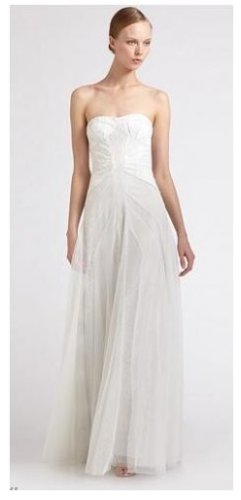NWT BCBG MAXAZRIA ROMANTIC BRIDAL STRAPLESS TULLE GOWN DRESS 2