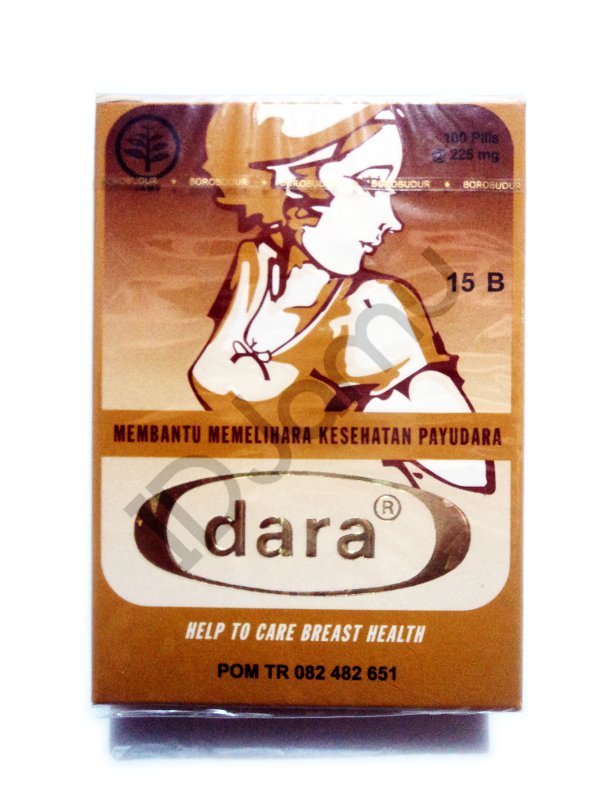 Natural Jamu/Herbs Dara Pills Helps To Care Breast Health