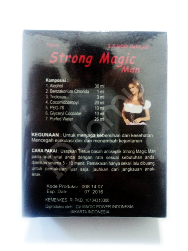 Strong Magic Man Tissue To Control Premature Ejaculation