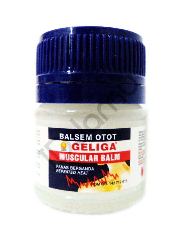Geliga Muscular Balm Muscle Pain Relief Repeated Heat (Balsem Otot ...