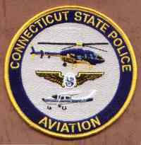 Connecticut State Police Helicopter Air Unit Patch