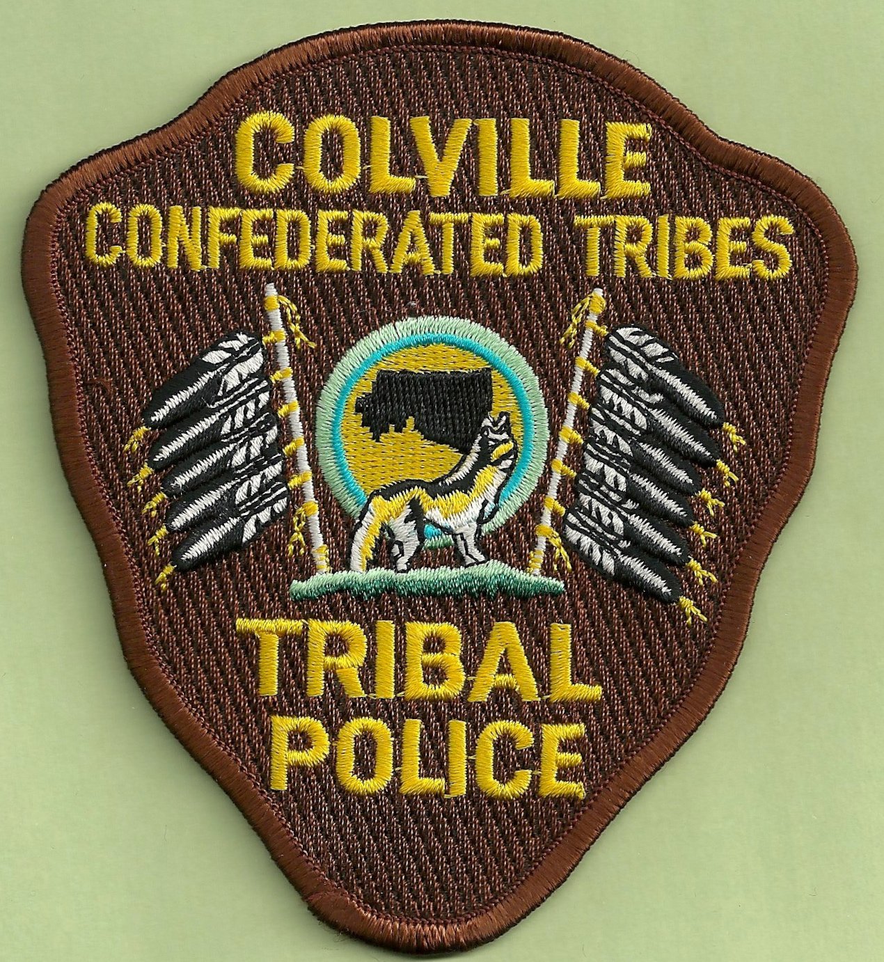 Colville Washington Tribal Police Patch