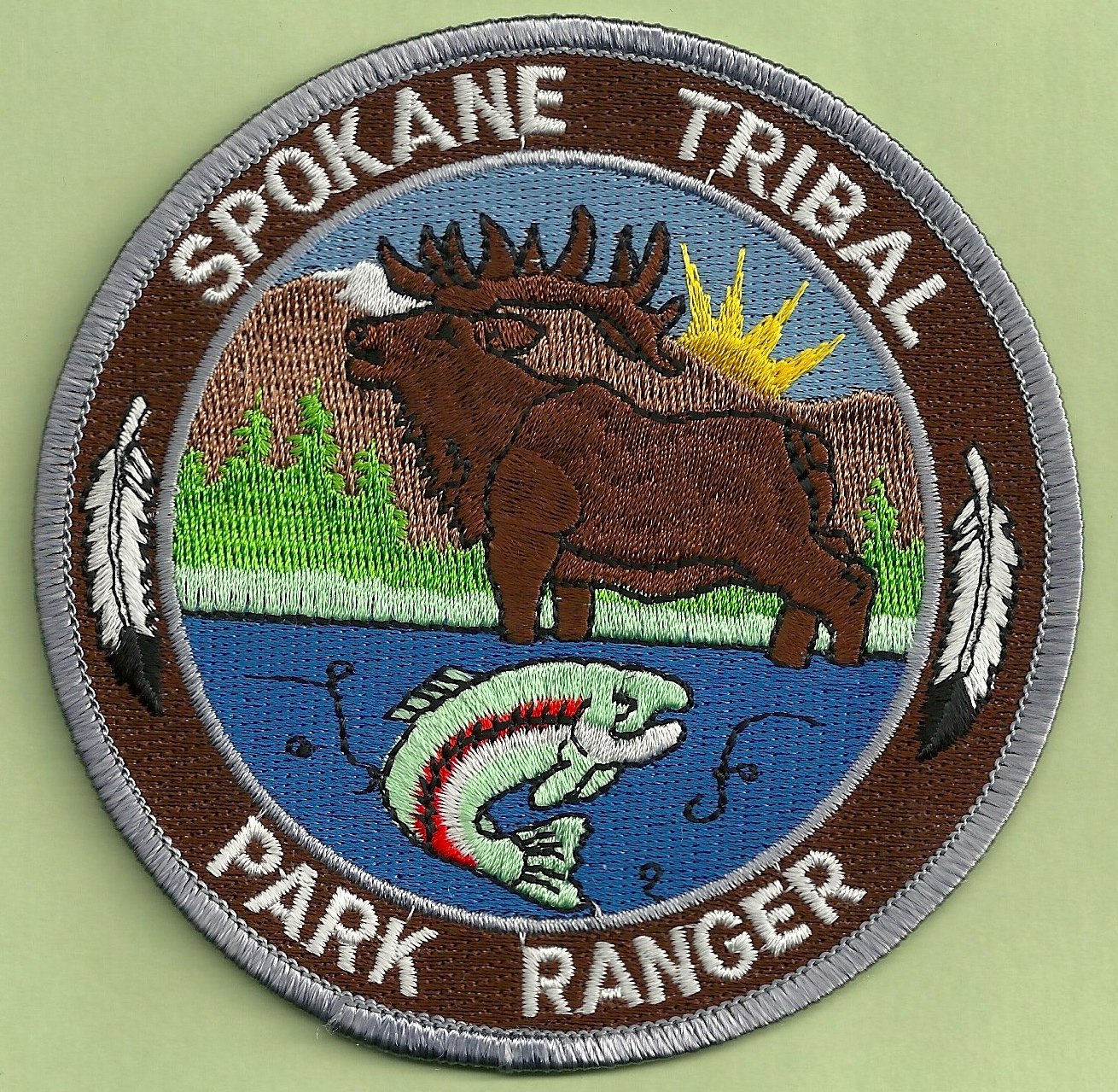 Spokane Tribal Park Ranger Enforcement Police Patch