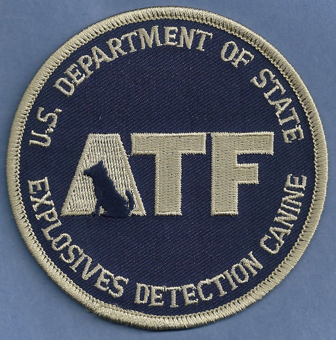 ATF Explosives K-9 Unit Police Patch