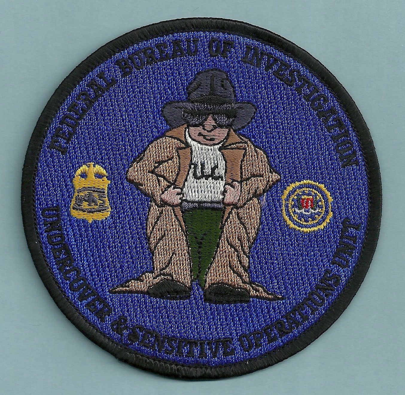 FBI Federal Bureau of Investigation Clandestine Operations Patch