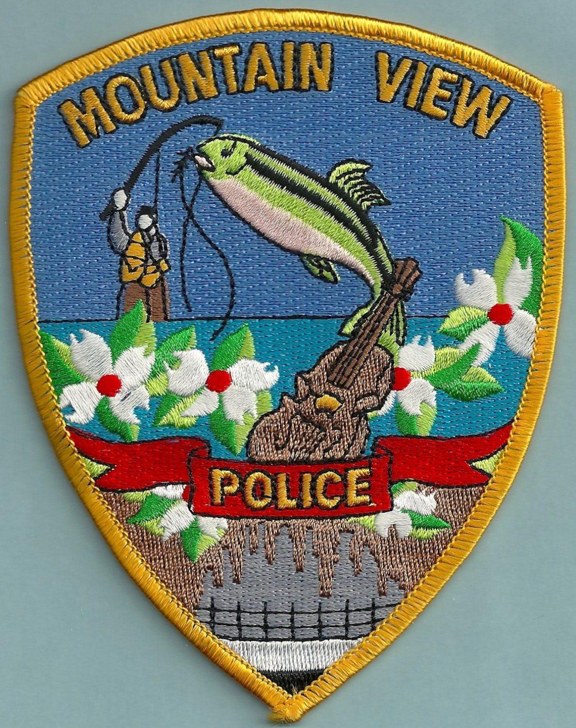 Mountain View Arkansas Police Patch Mountain View Arkansas Police Patch