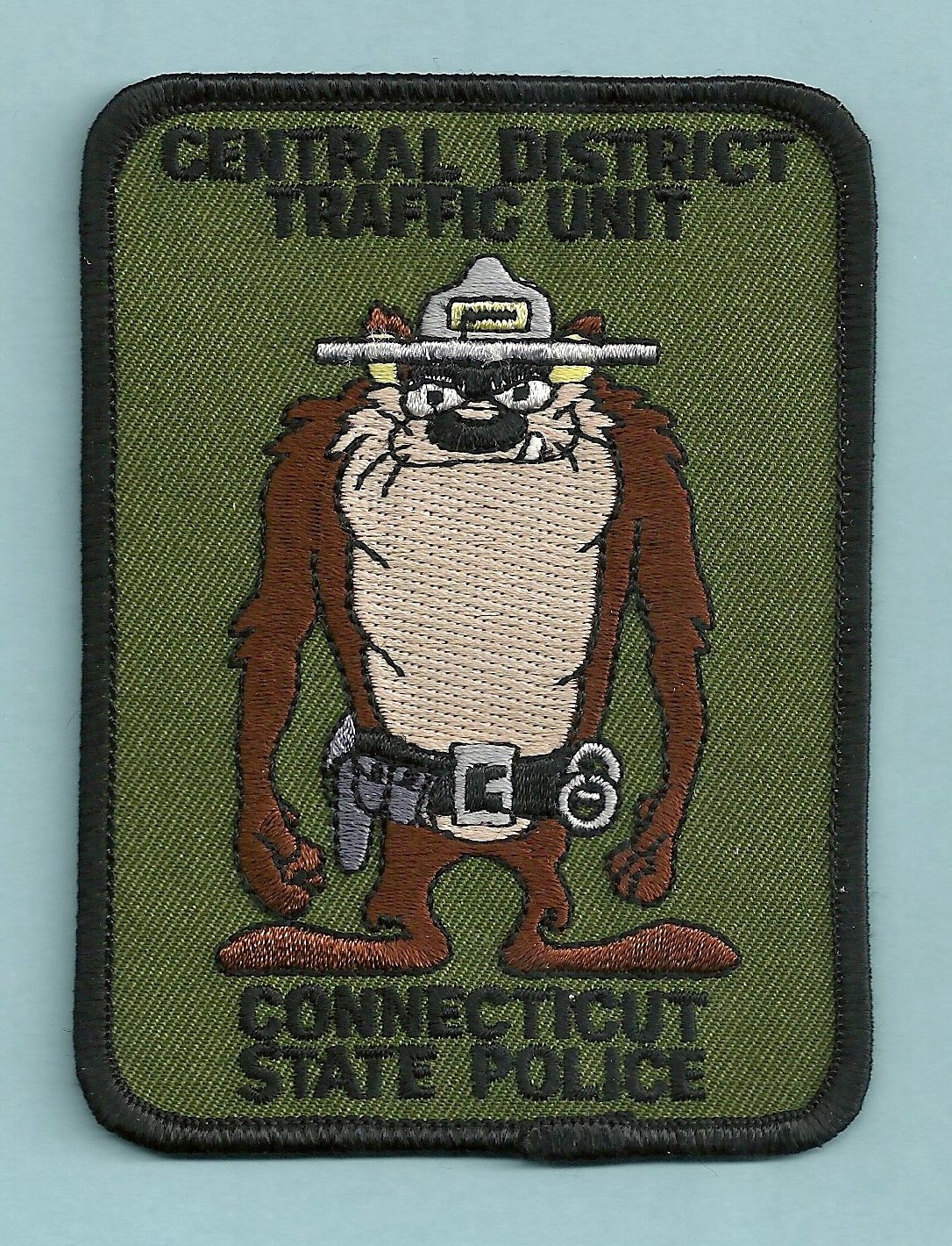 Connecticut State Police Traffic Division Patch Taz