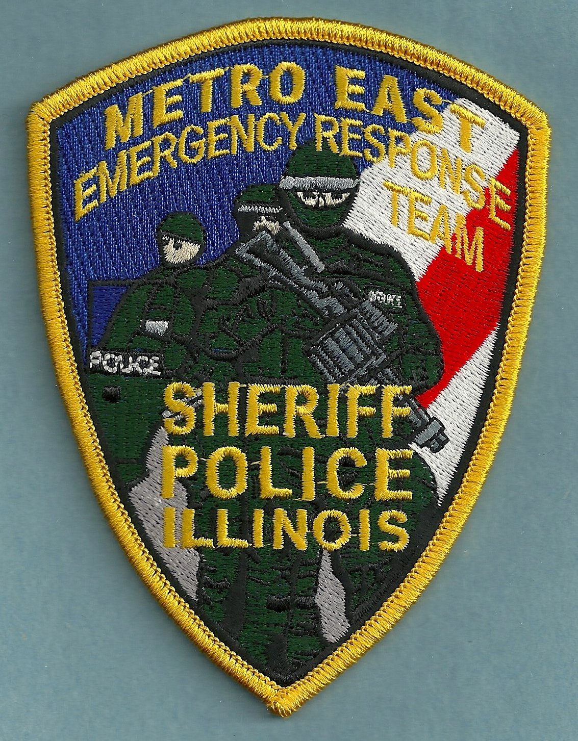 East Metro Illinois Police Sheriff ERT Patch