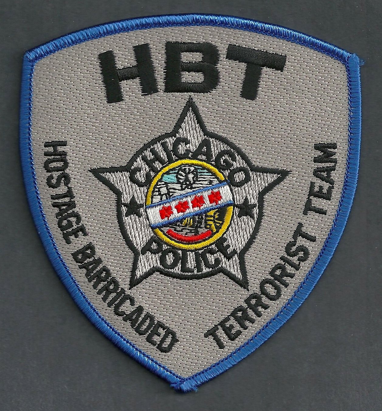 Chicago Illinois Police Terrorist Hostage Team Patch