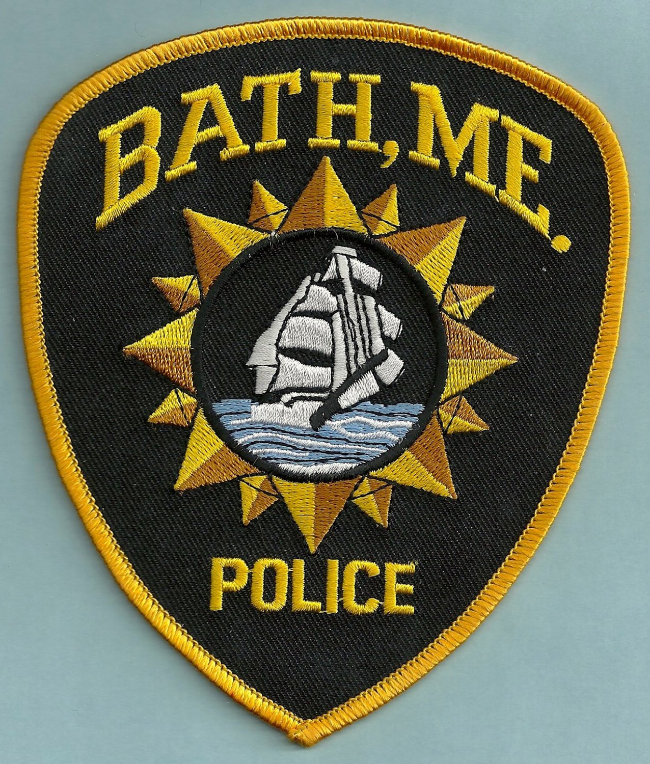 Bath Maine Police Patch