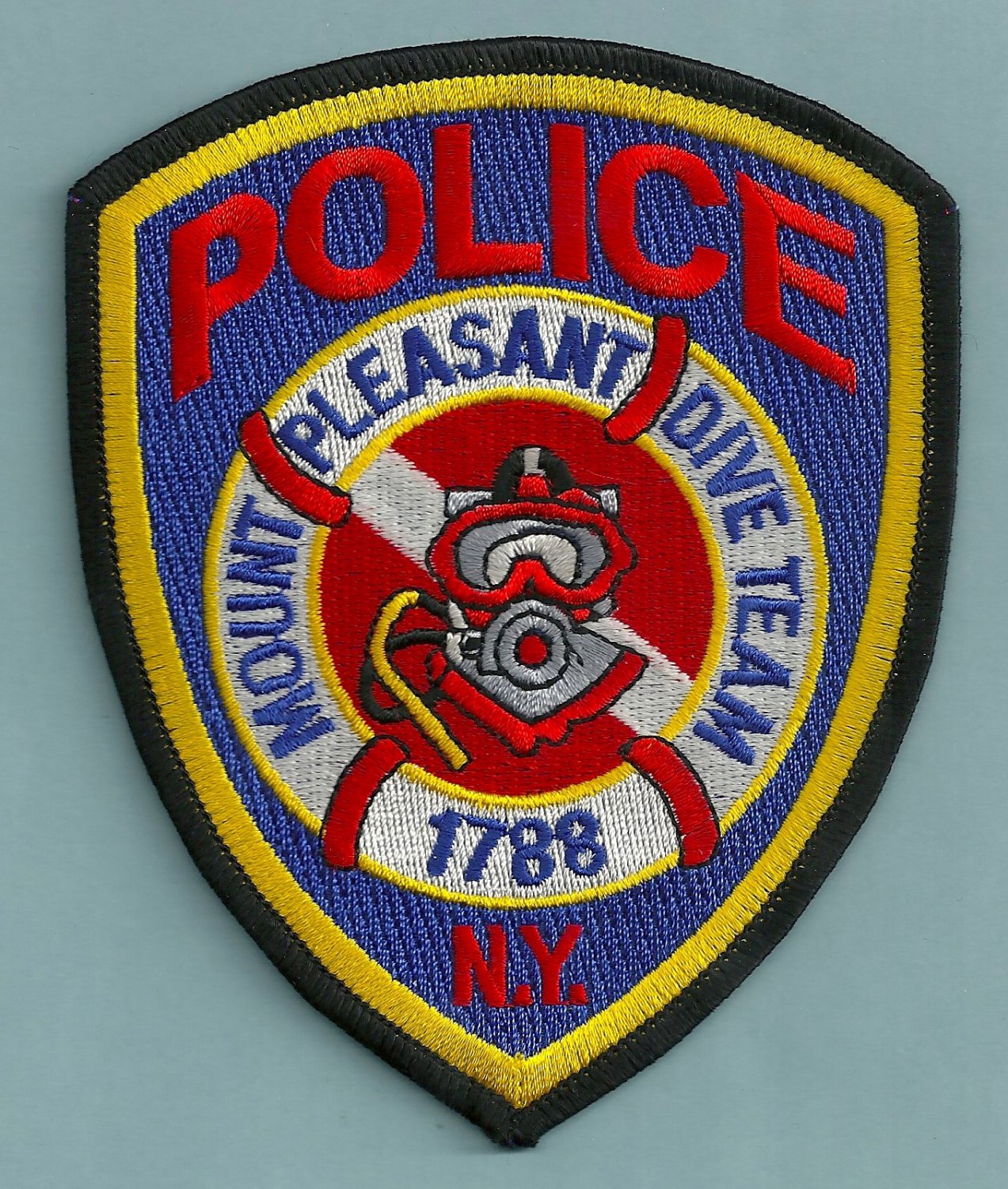 Mount Pleasant New York Police Dive Team Patch