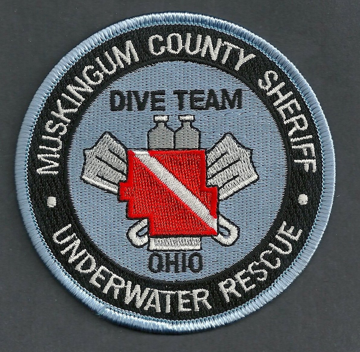 Muskingum County Sheriff Ohio Police Dive Team Patch