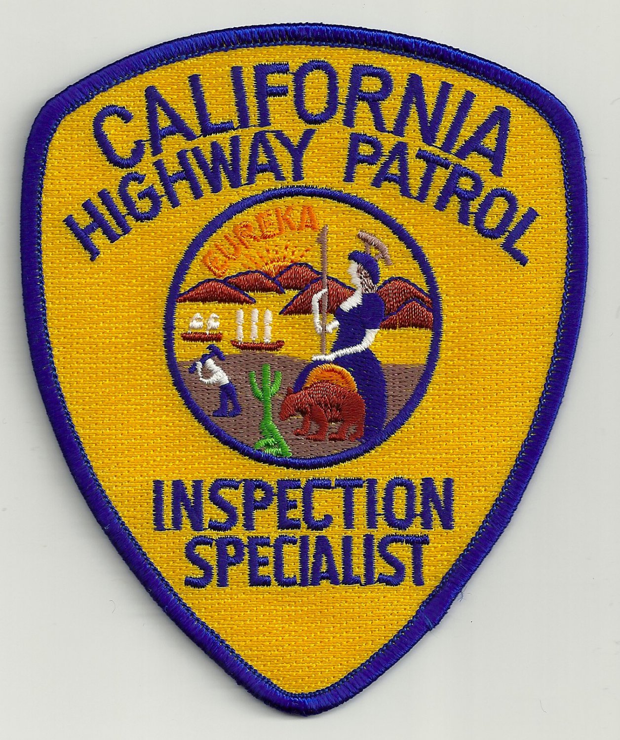 California Highway Patrol Inspection Specialist Patch