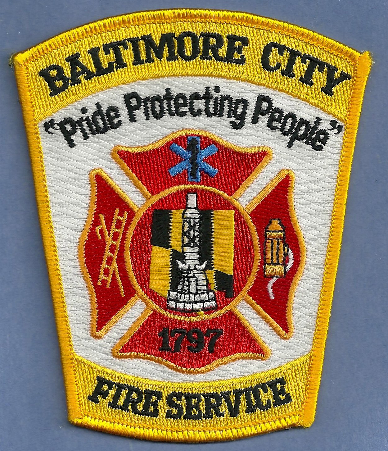 Baltimore Maryland Fire Patch