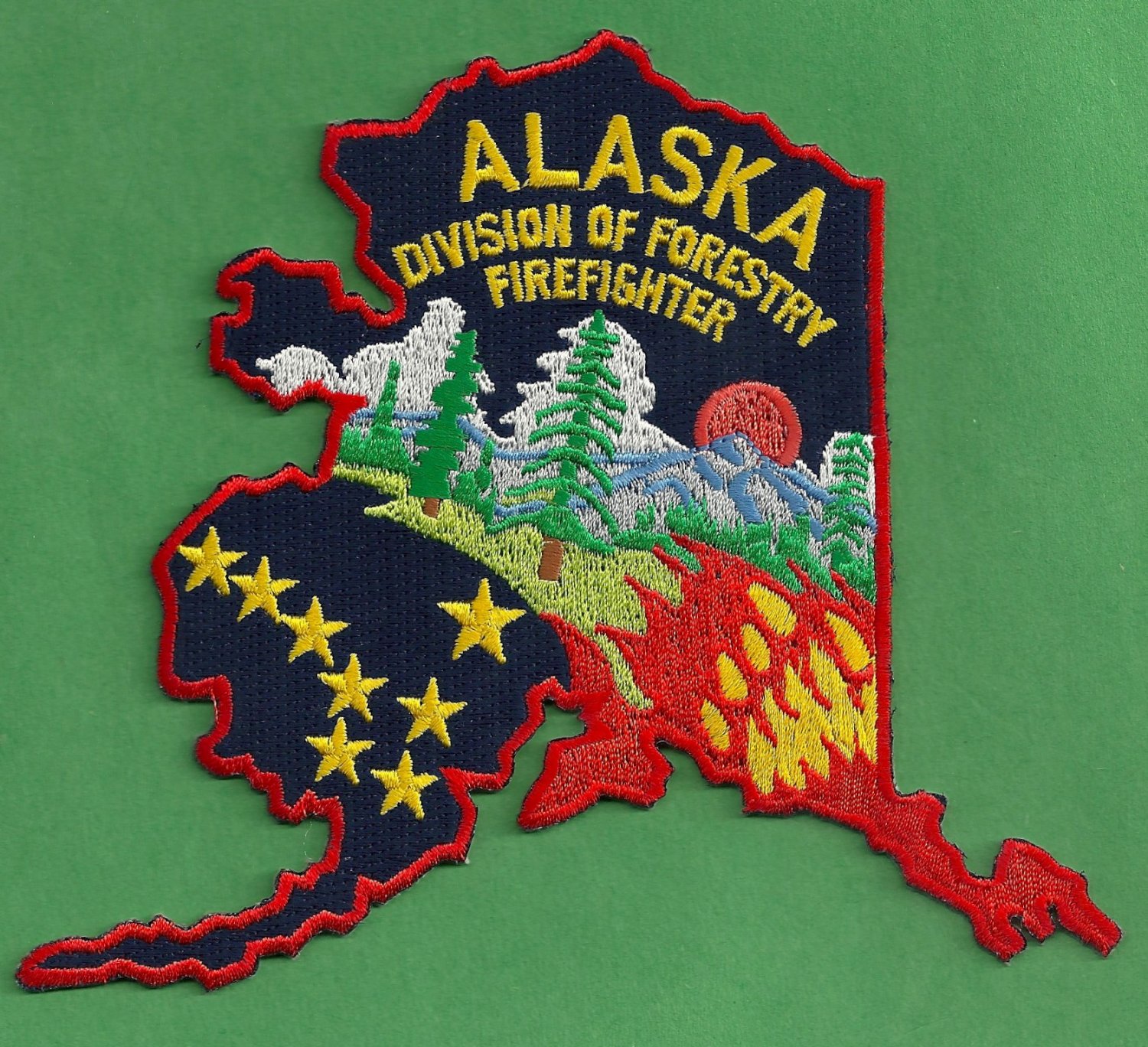 Alaska Division of Forestry Wildland Firefighter Fire Patch