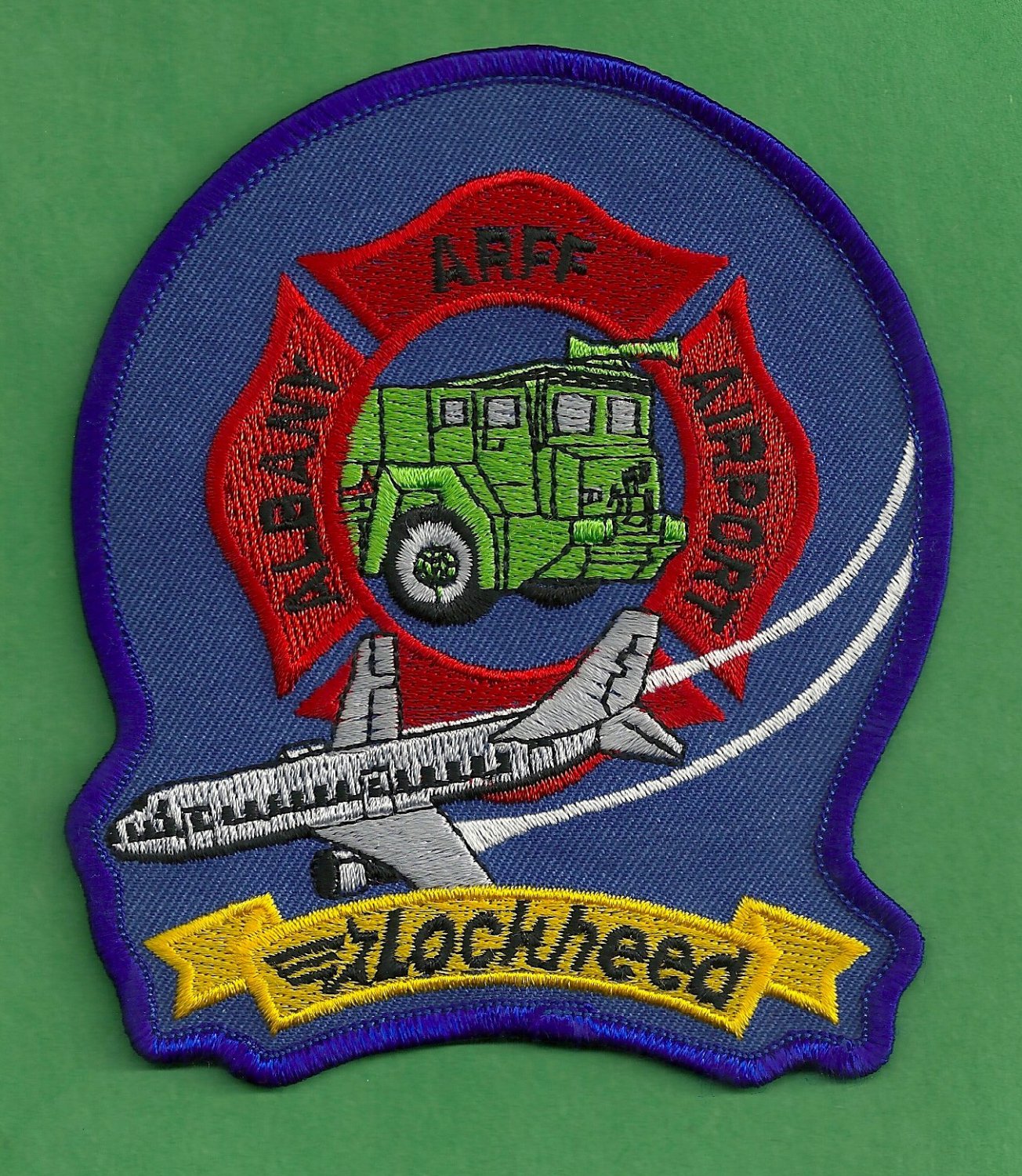 Albany Lockheed Regional Airport Fire Rescue Patch ARFF