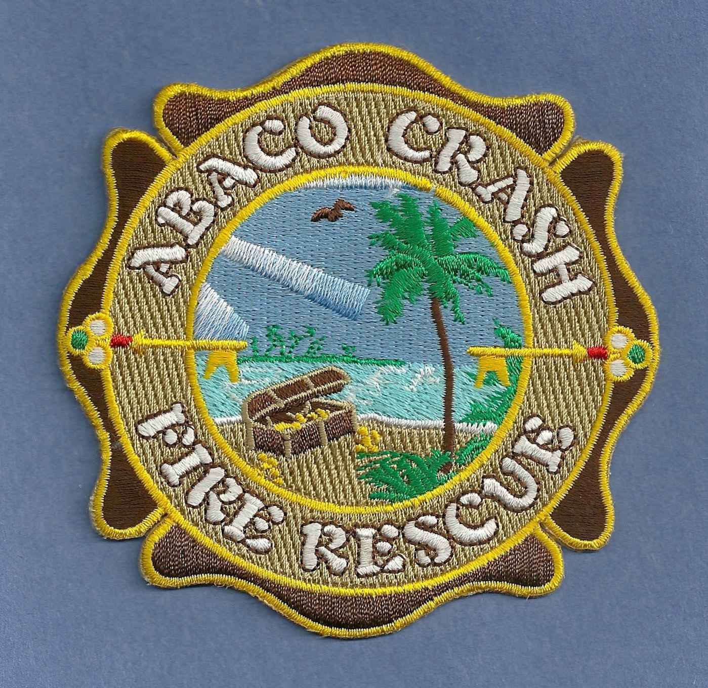Abaco Bahamas Regional Airport Fire Rescue Patch ARFF