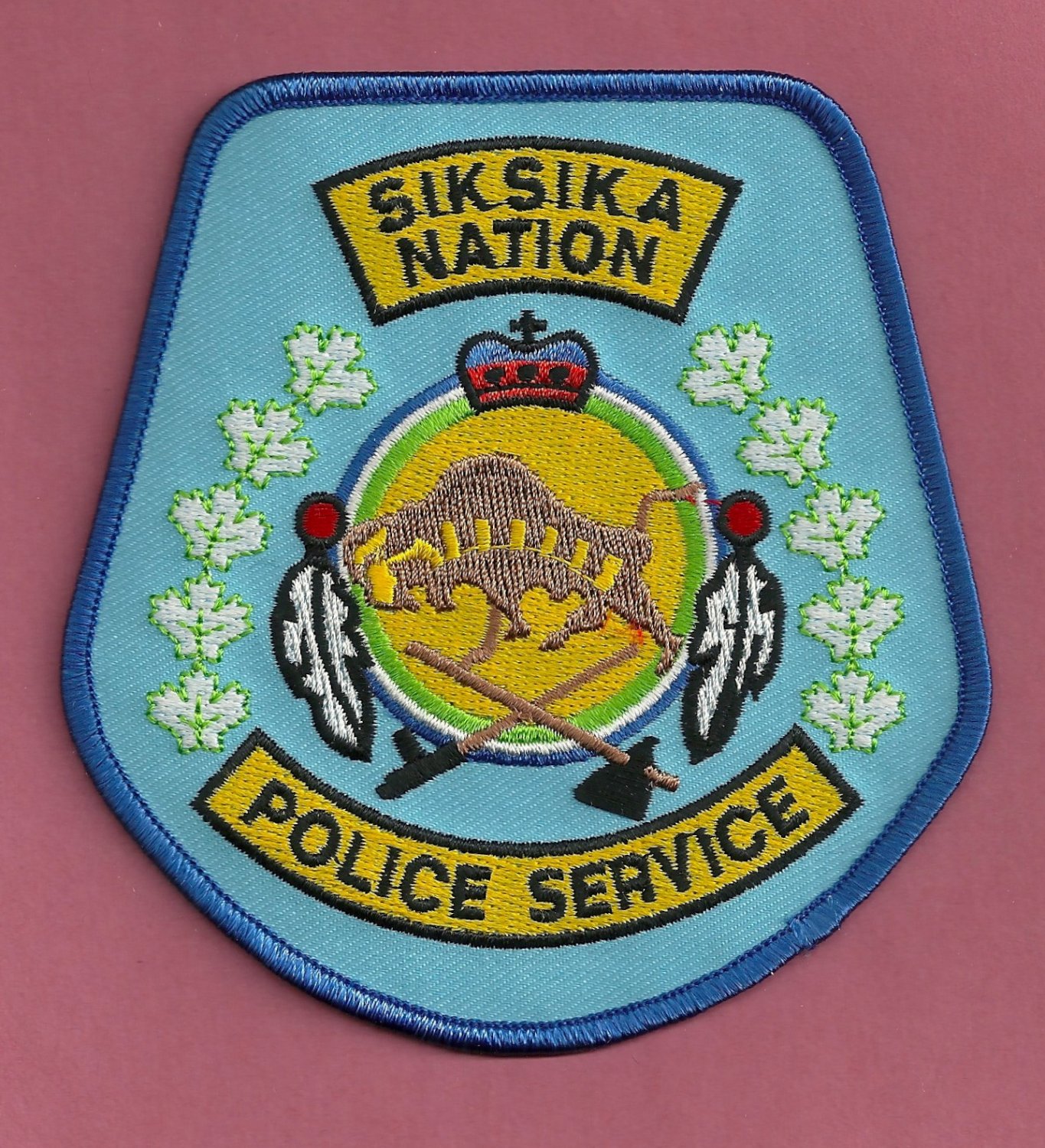 Siksika Nation Canada Tribal Police Patch