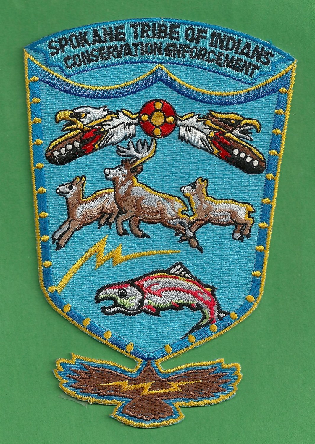 Spokane Tribal Conservation Enforcement Police Patch