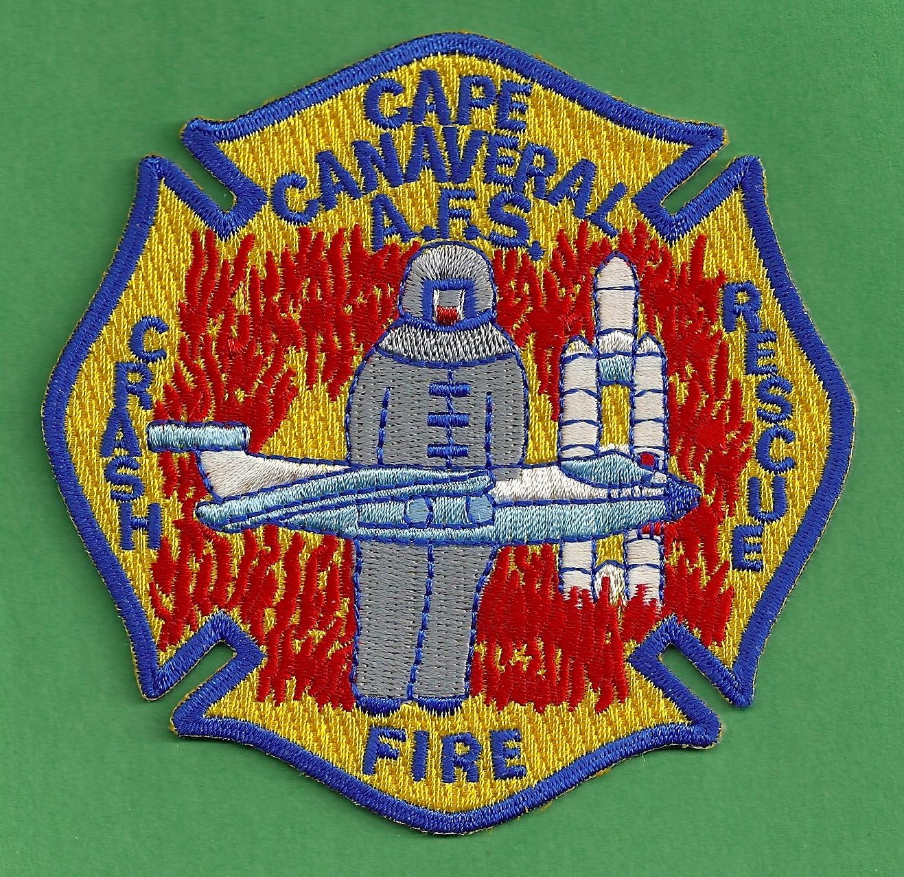 Cape Canaveral Air Force Station Crash Fire Rescue Patch