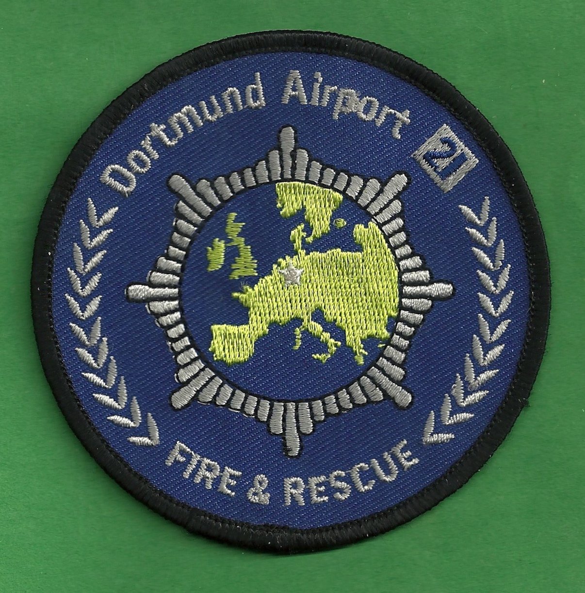 Dortmund International Airport Germany Fire Rescue Patch ARFF