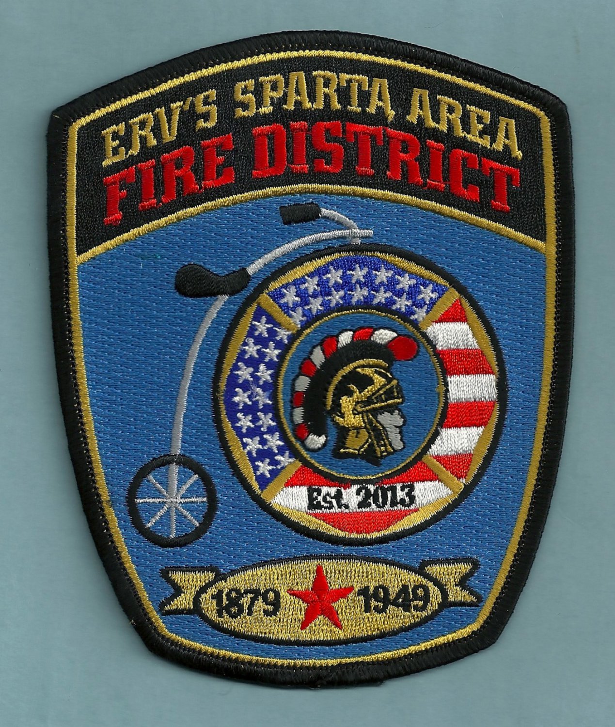 Erv's Sparta Wisconsin Fire Rescue Patch