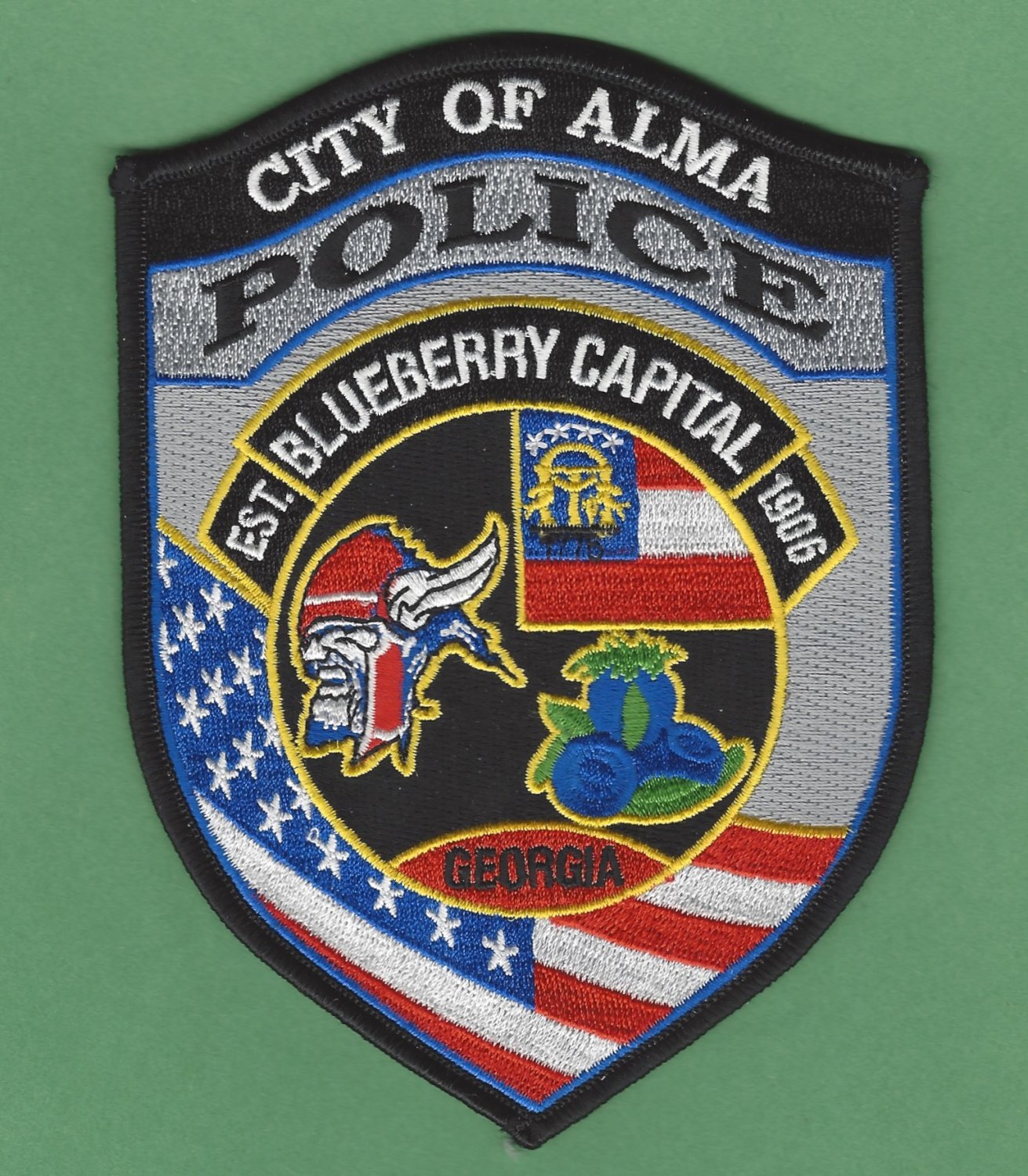 Alma Georgia Police Patch