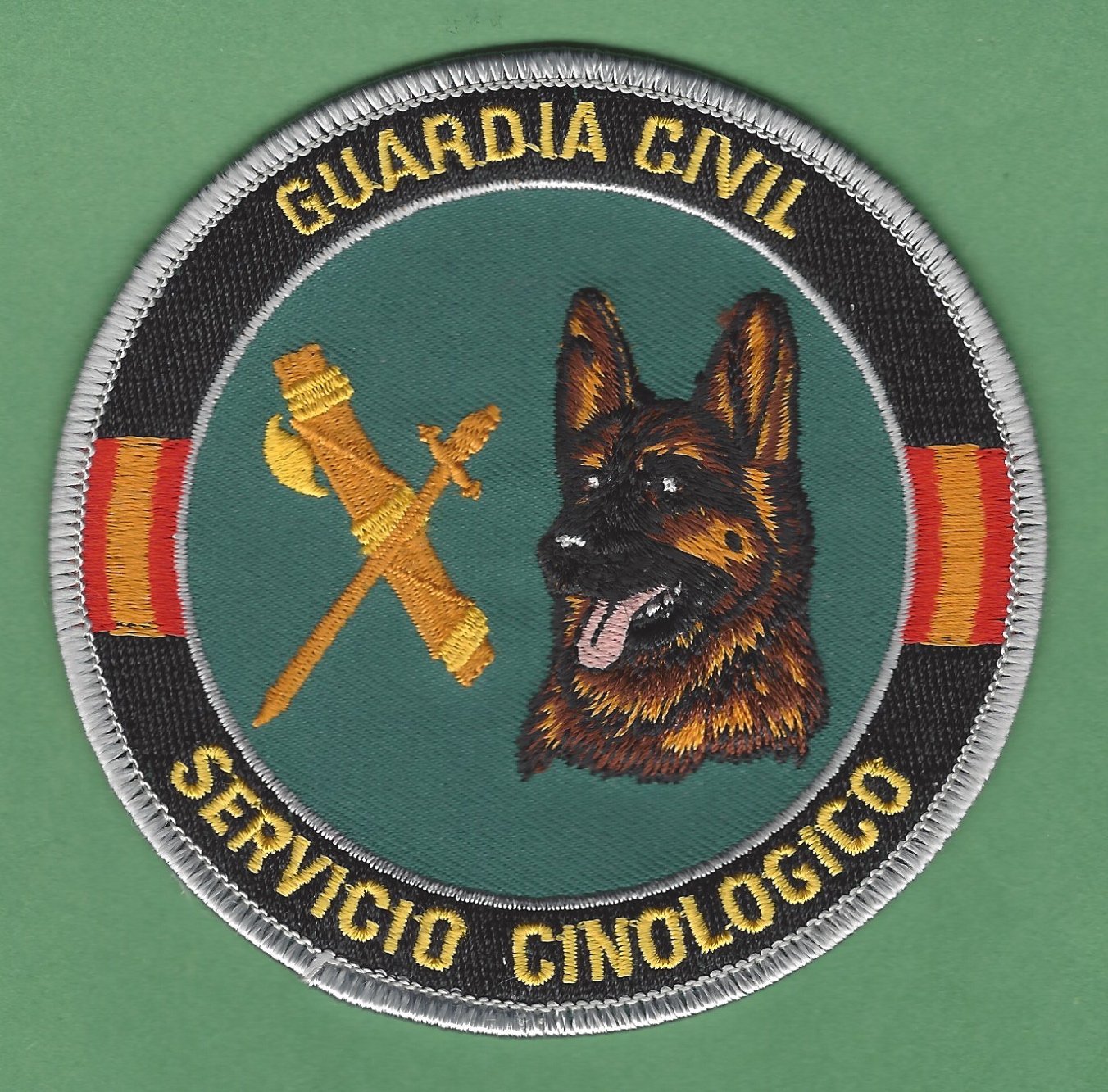 Spain Guardia Civil Servicio Cinologico Police K-9 Patch