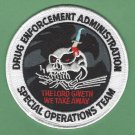 DEA Drug Enforcement Administration Dangerous Drugs Intelligence Unit Patch