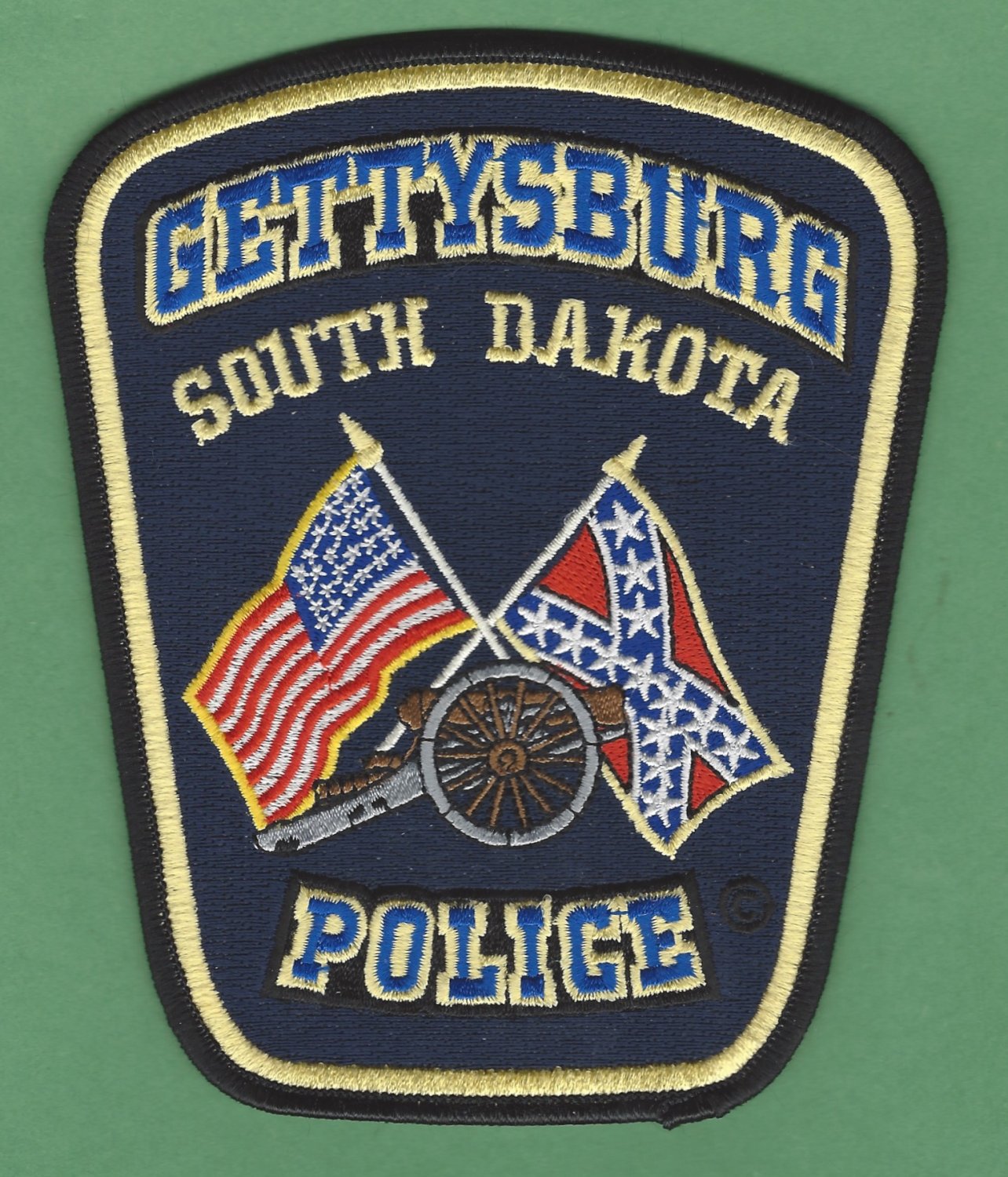 Gettysburg South Dakota Police Patch