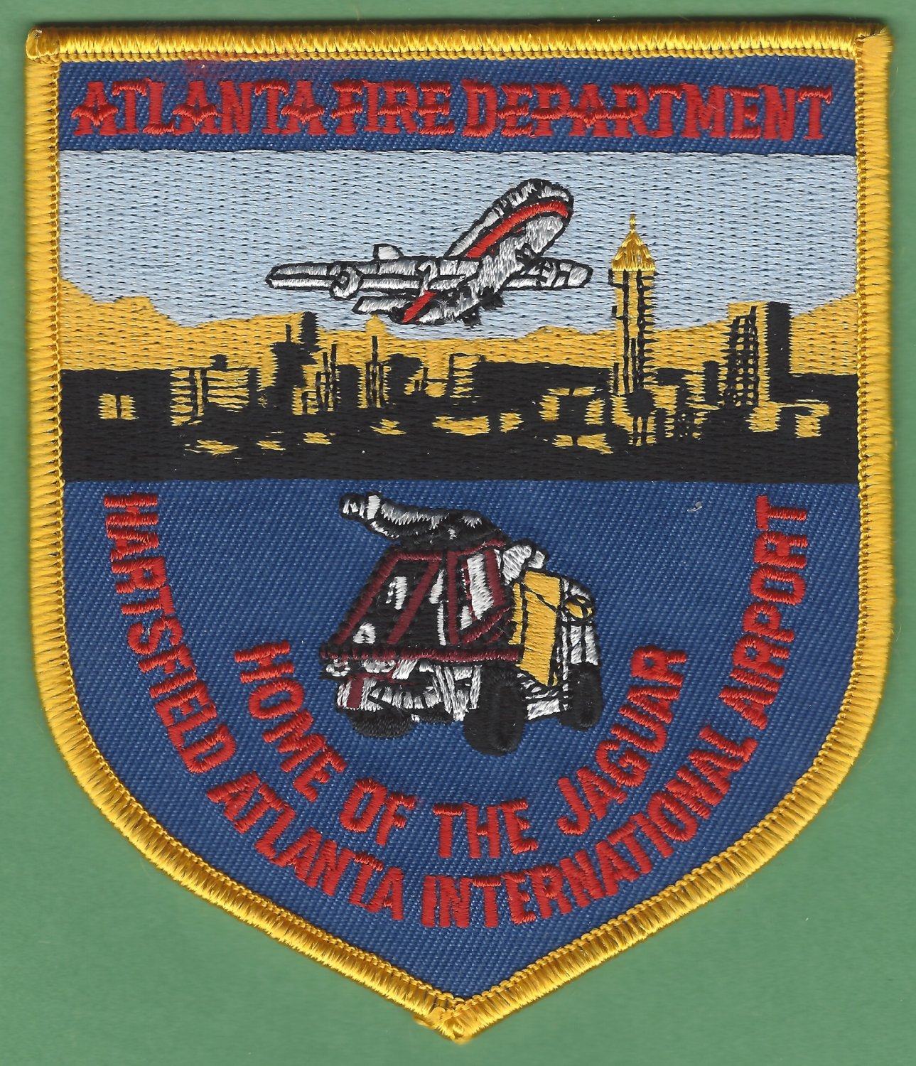 Atlanta Hartsfield Airport Fire Rescue Patch ARFF
