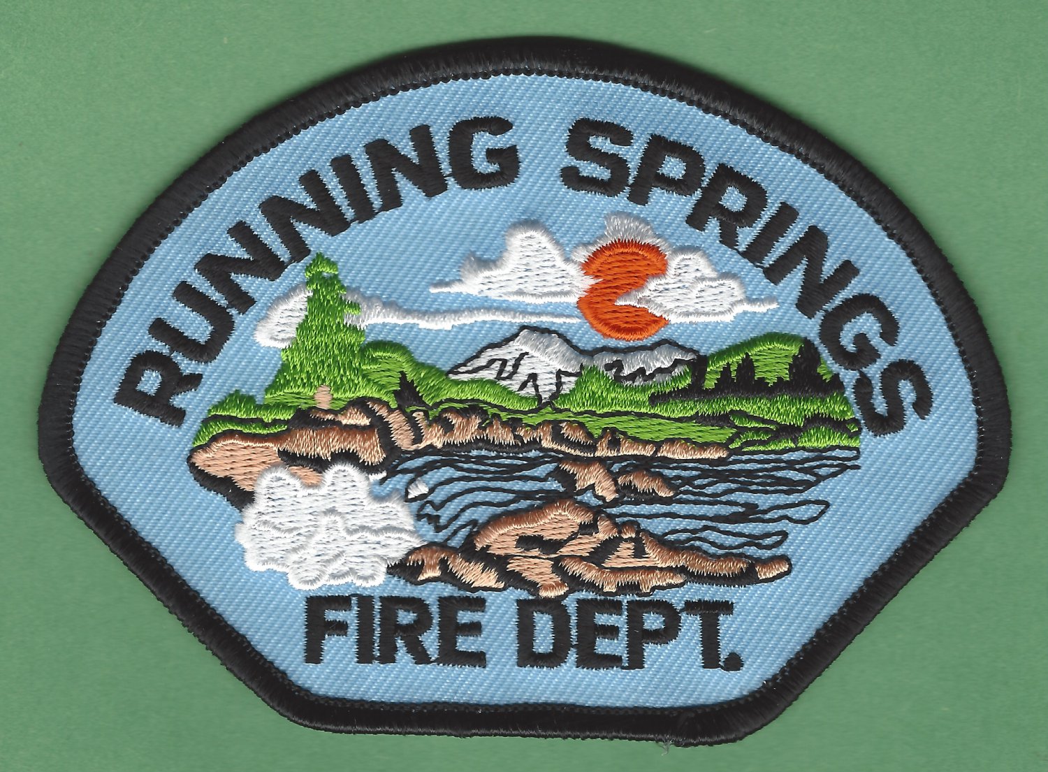 Running Springs California Fire Patch