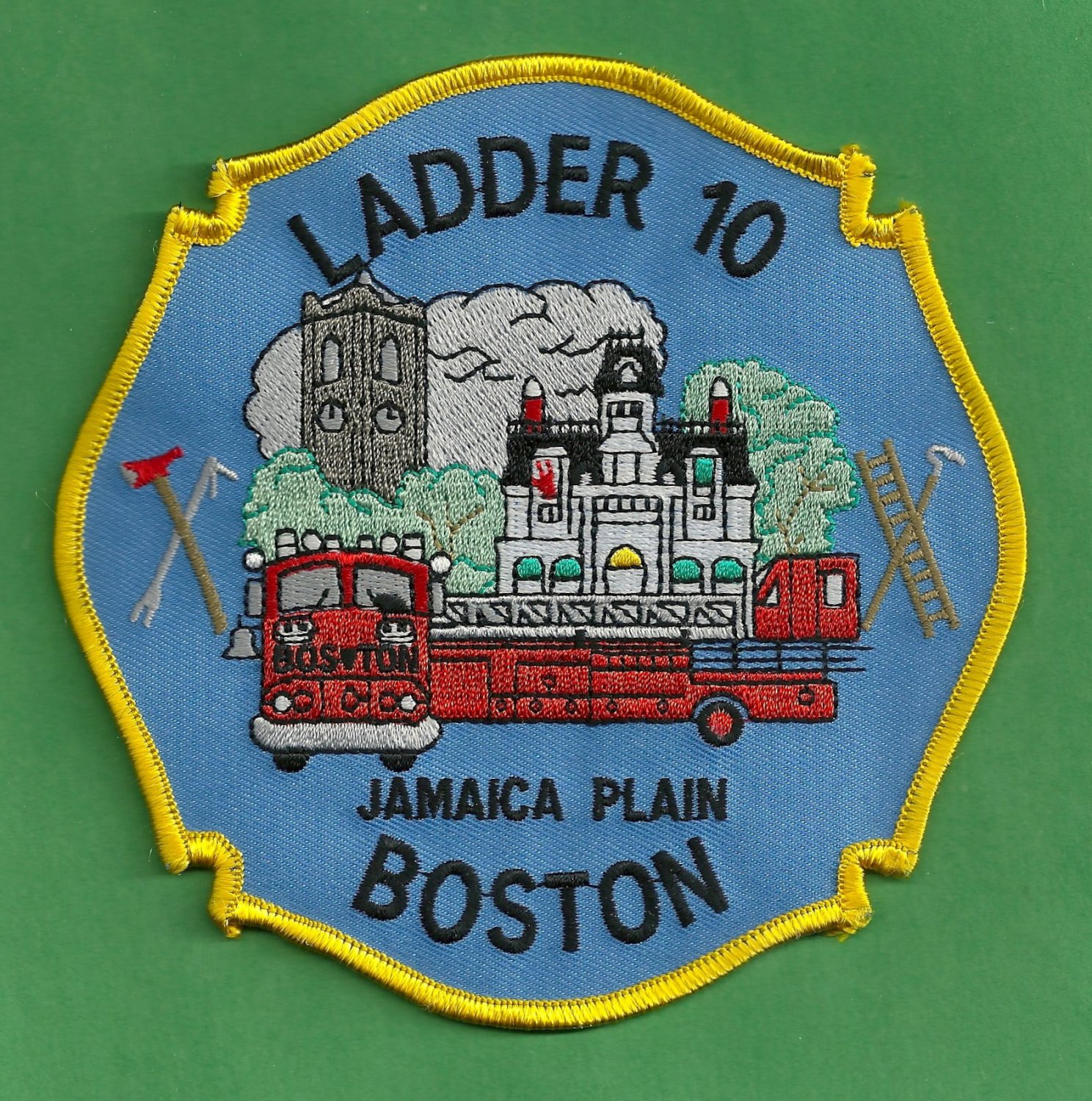 Boston Fire Department Ladder Company 10 Patch