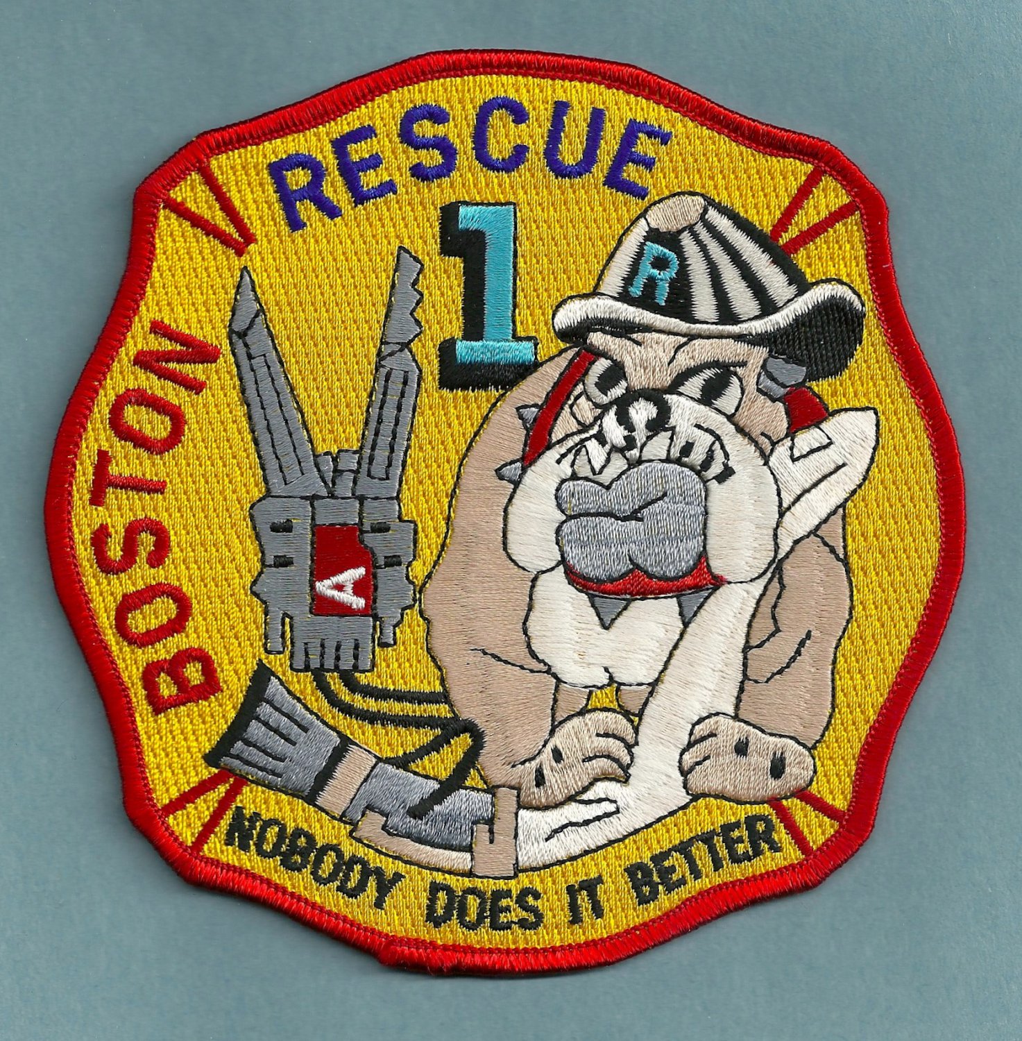 Boston Fire Department Rescue Company 1 Patch