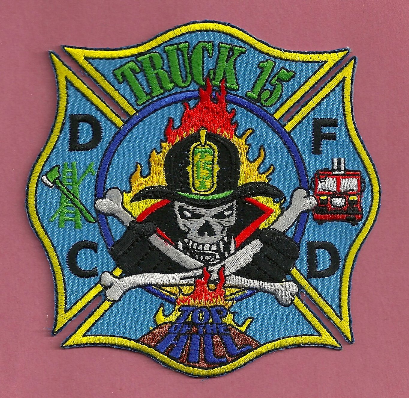 District of Columbia Fire Department Truck Company 15 Fire Patch