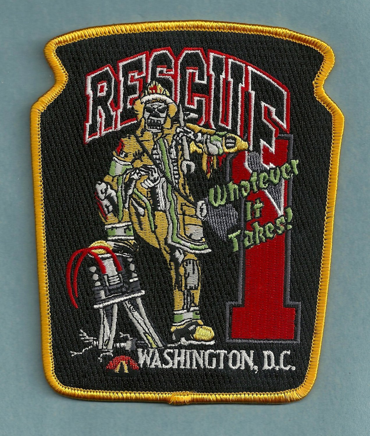 District of Columbia Fire Department Rescue Company 1 Fire Patch