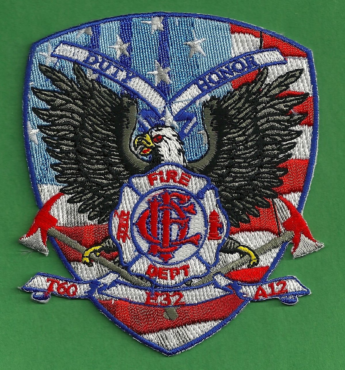 Chicago Fire Department Engine 32 Truck 60 Fire Company Patch