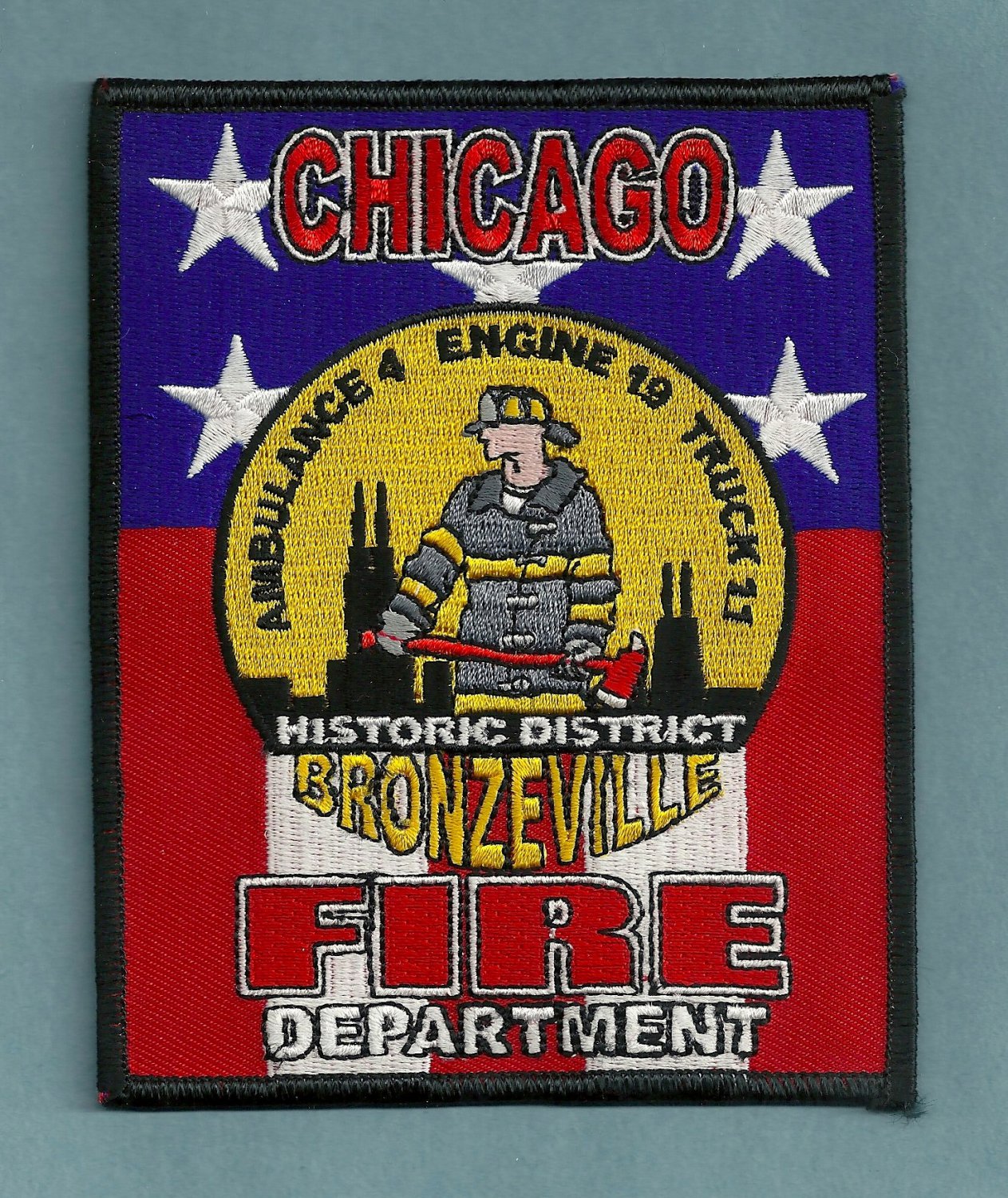 Chicago Fire Department Engine 19 Truck 11 Fire Company Patch