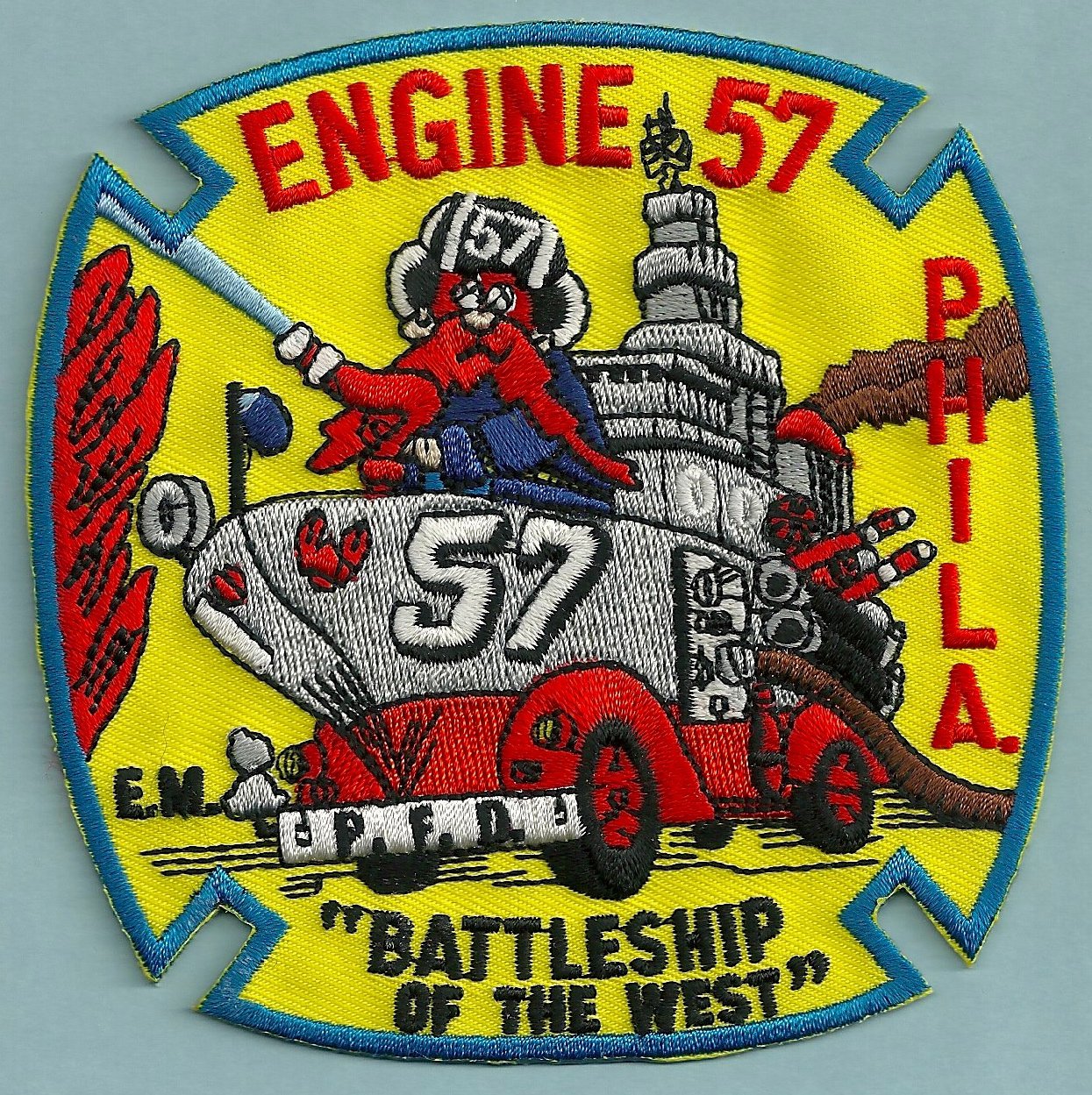Philadelphia Fire Department Engine Company 57 Patch