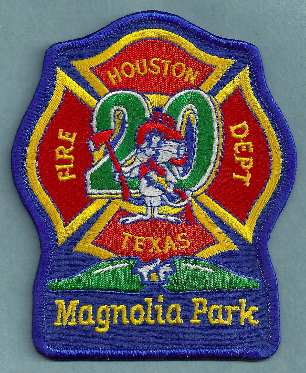 Houston Fire Department Station 20 Company Patch