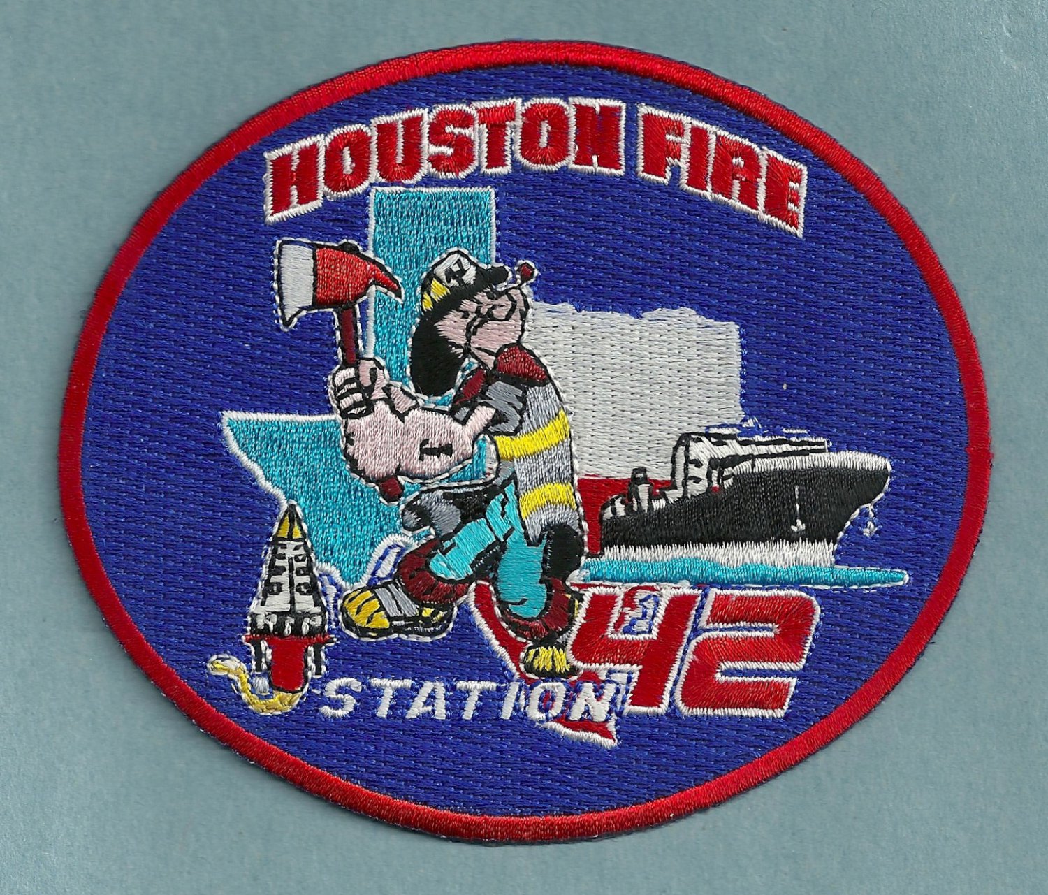Houston Fire Department Station 42 Company Patch